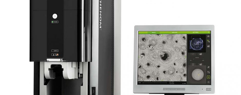 Phenom electron microscope available - Euro Techniek